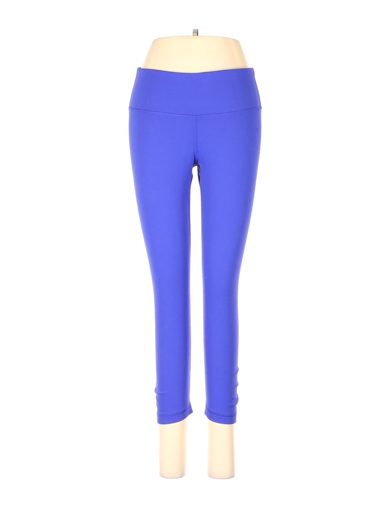 Yogalicious Solid Blue Active Pants Size S - 82% off | thredUP