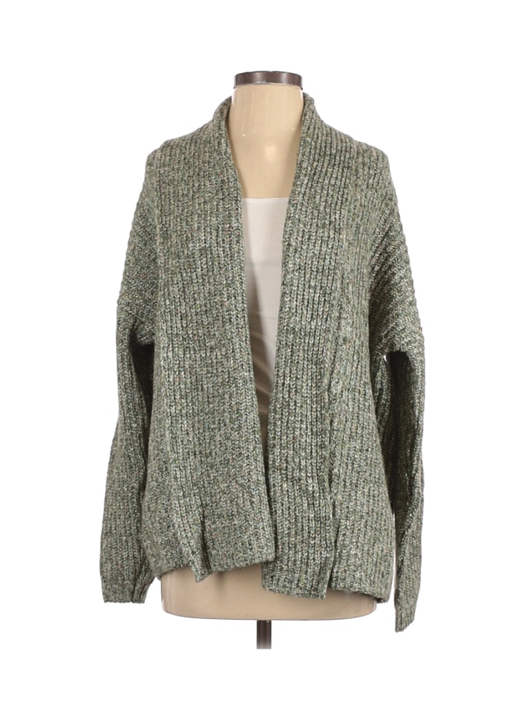 Cabi Color Block Marled Green Cardigan Size Xs 68 Off Thredup