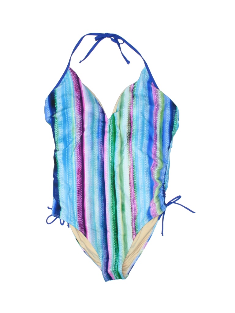 Swimsuits for all Tie-dye Blue One Piece Swimsuit Size 16 - 55% off ...