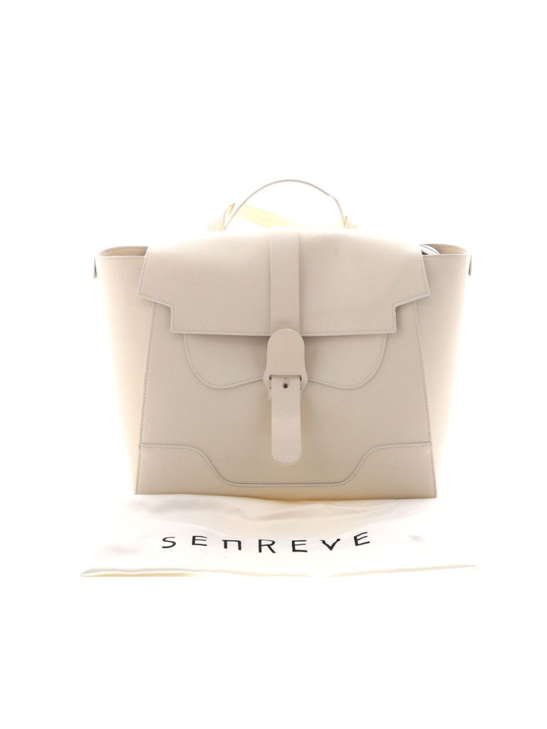 SENREVE 100% Leather Solid Tan Ivory Leather Backpack One Size - 24% ...