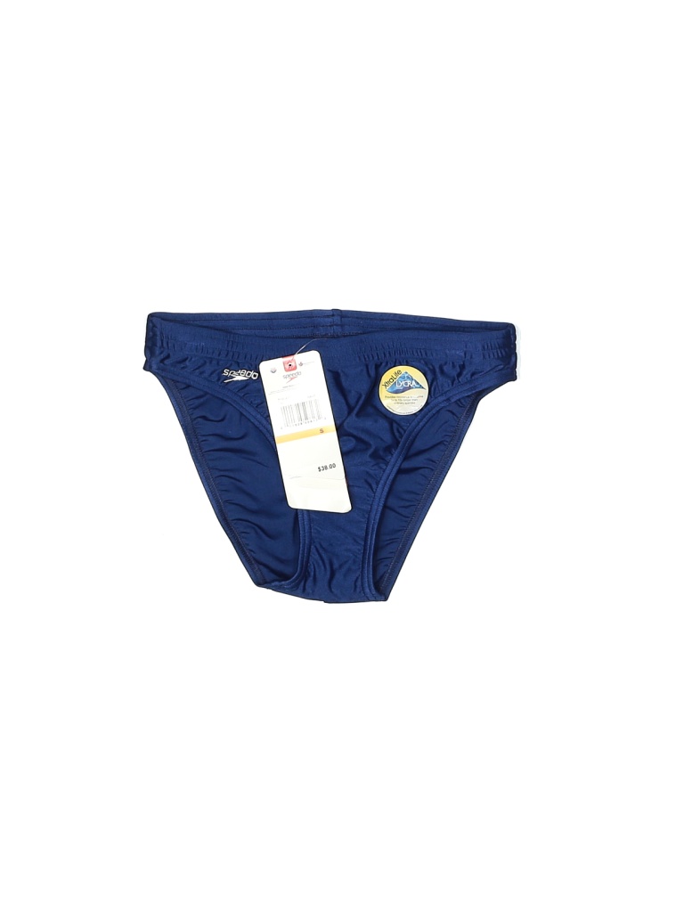 Speedo Solid Blue Swimsuit Bottoms Size S - 73% off | thredUP