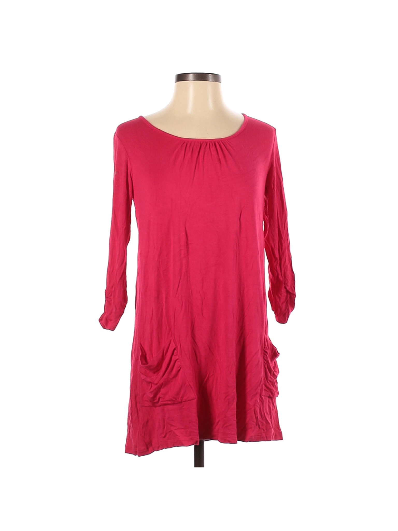 Logo By Lori Goldstein Solid Red Short Sleeve Top Size Xxs 83 Off