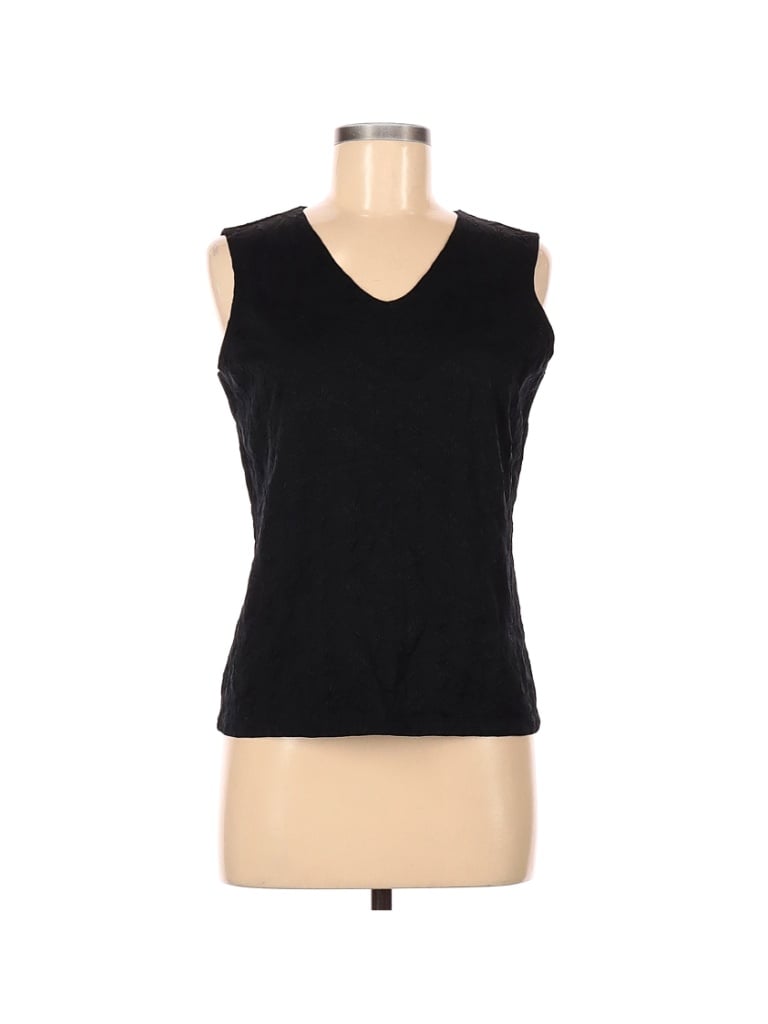 Styleandco Solid Black Sleeveless Top Size M 66 Off Thredup