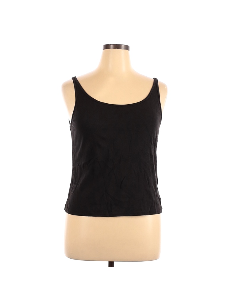Dip Solid Black Tank Top Size Xl 53 Off Thredup