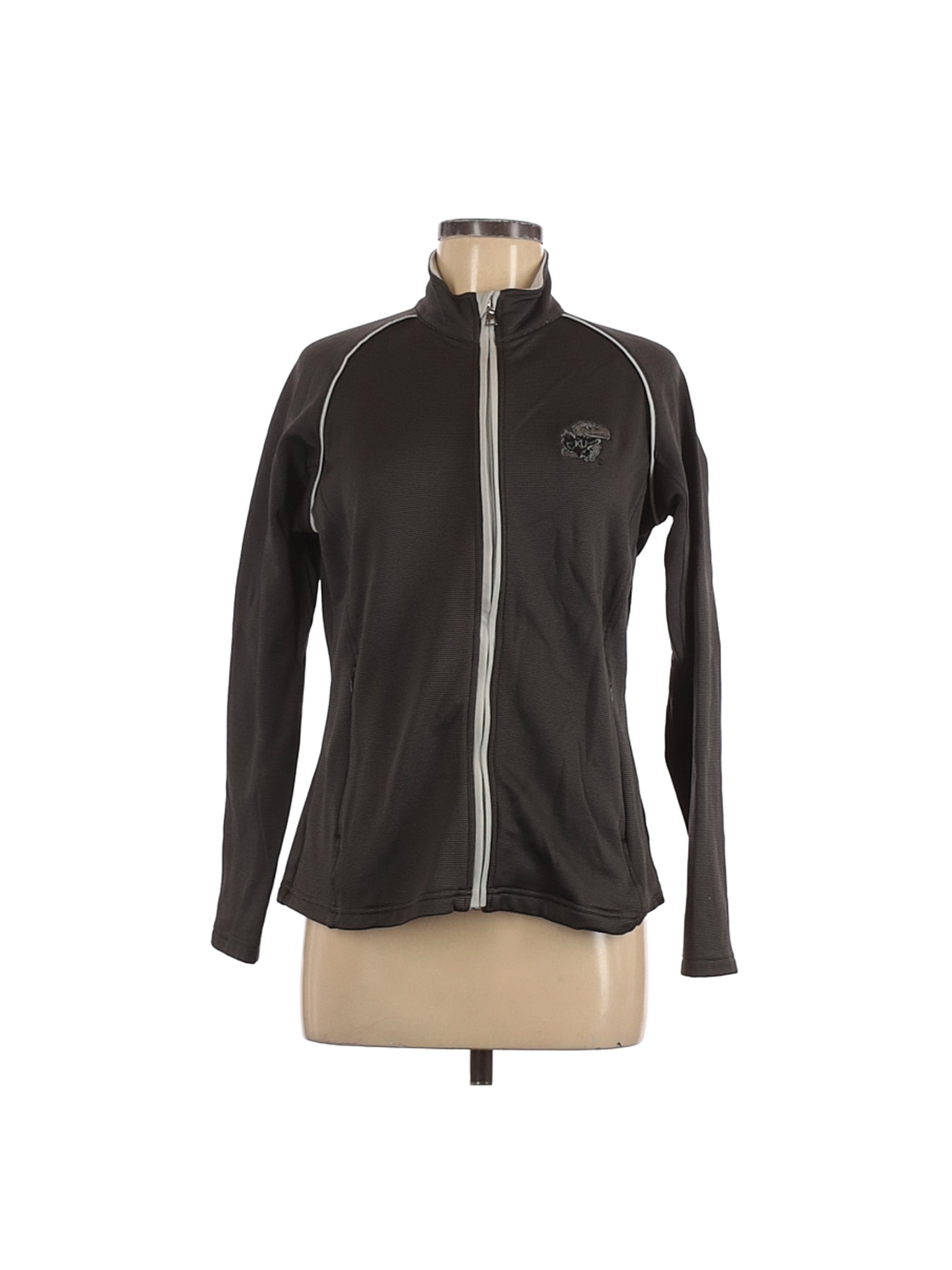 Level Wear Solid Black Gray Track Jacket Size M - 84% off | thredUP