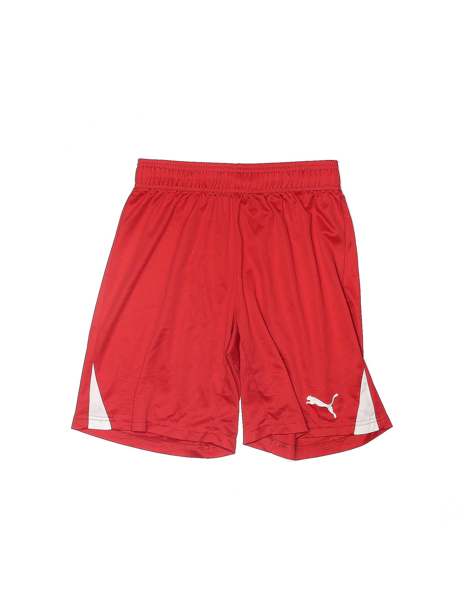 Puma Color Block Solid Red Athletic Shorts Size S (Youth) - 60% off ...