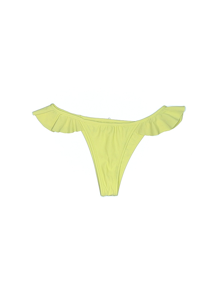Kai Lani Solid Yellow Swimsuit Bottoms Size M - 95% off | thredUP