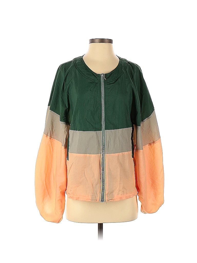 Elevenses Solid Green Jacket Size Med - Lg - 80% off | thredUP