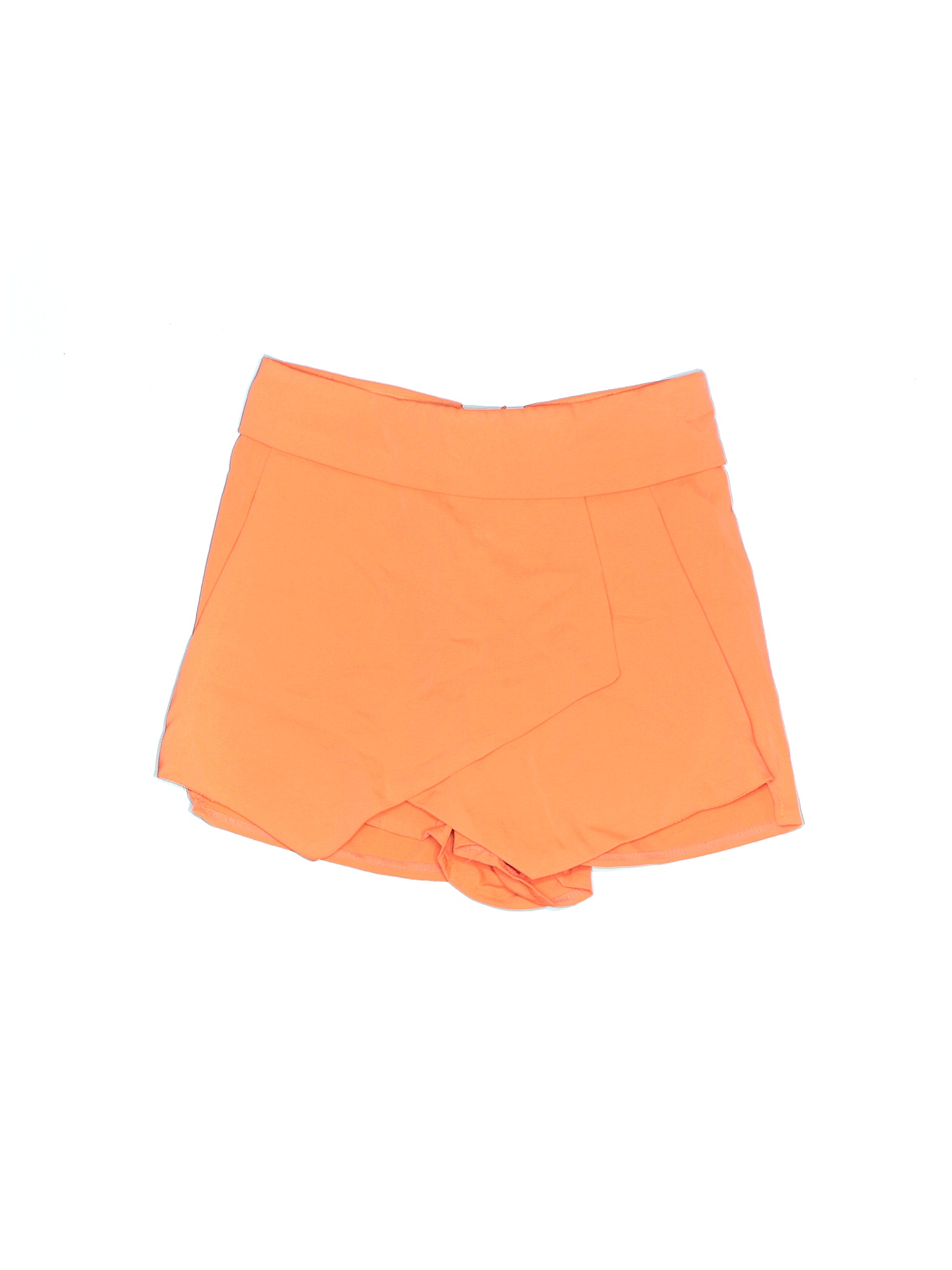 Venus 100% Polyester Solid Colored Orange Skort Size 8 - 66% off | thredUP