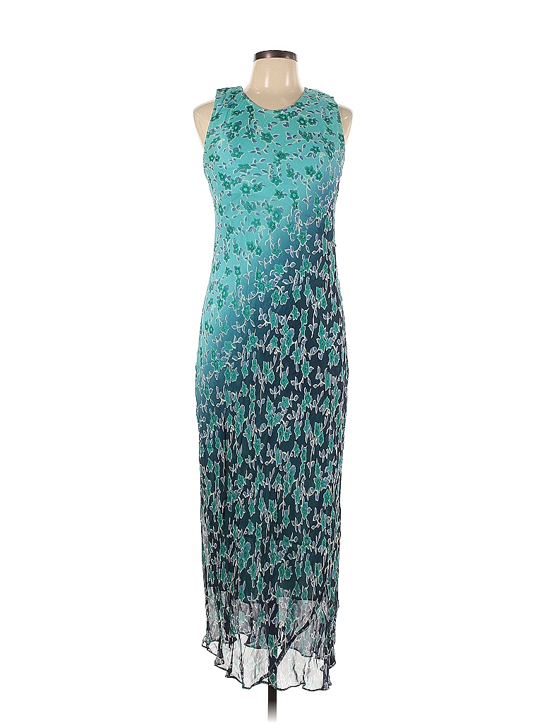 Paradiso 100 Rayon Floral Blue Casual Dress Size S 63 Off Thredup