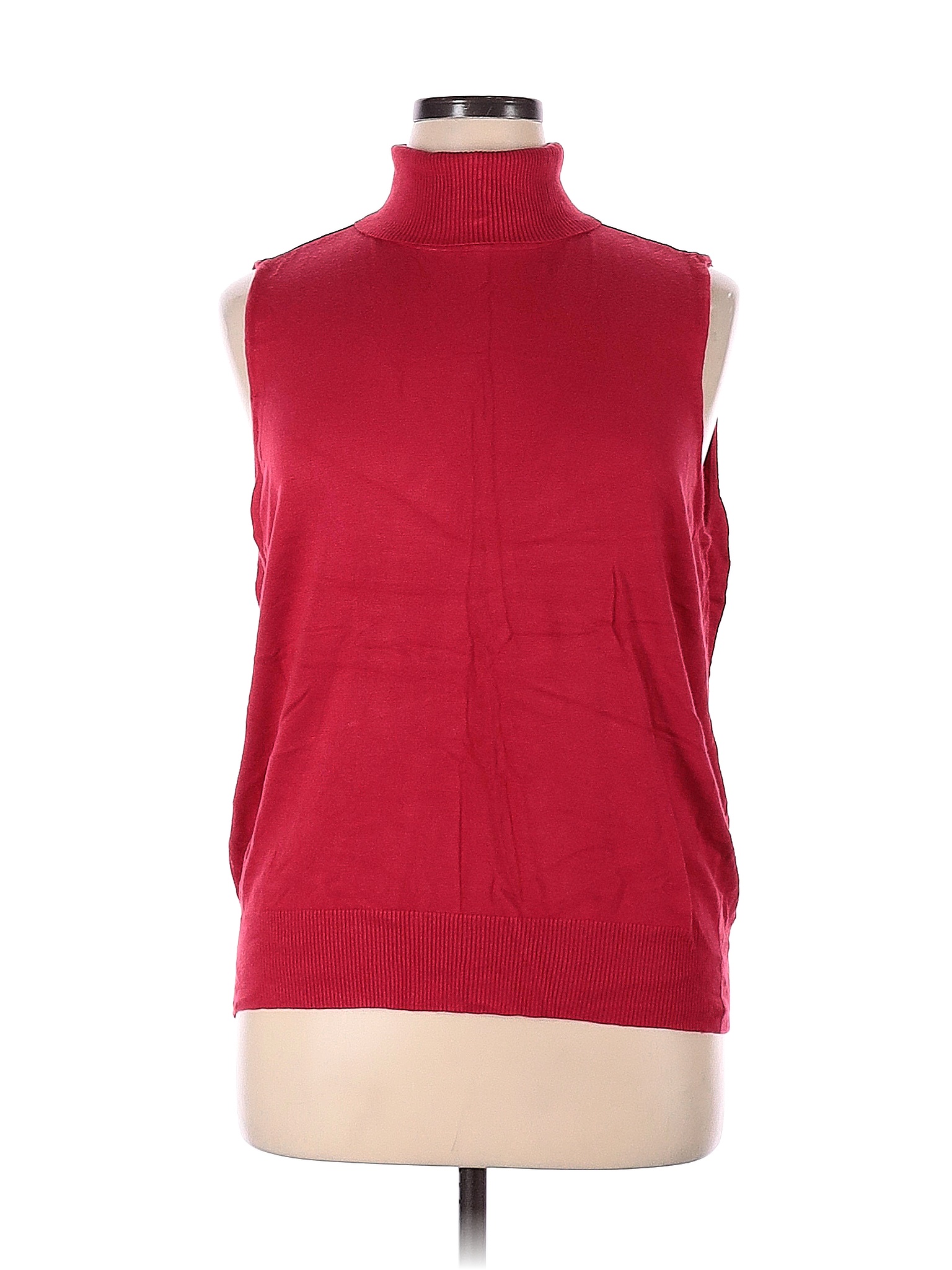 North Style Red Turtleneck Sweater Size 2X (Plus) - 65% off | thredUP