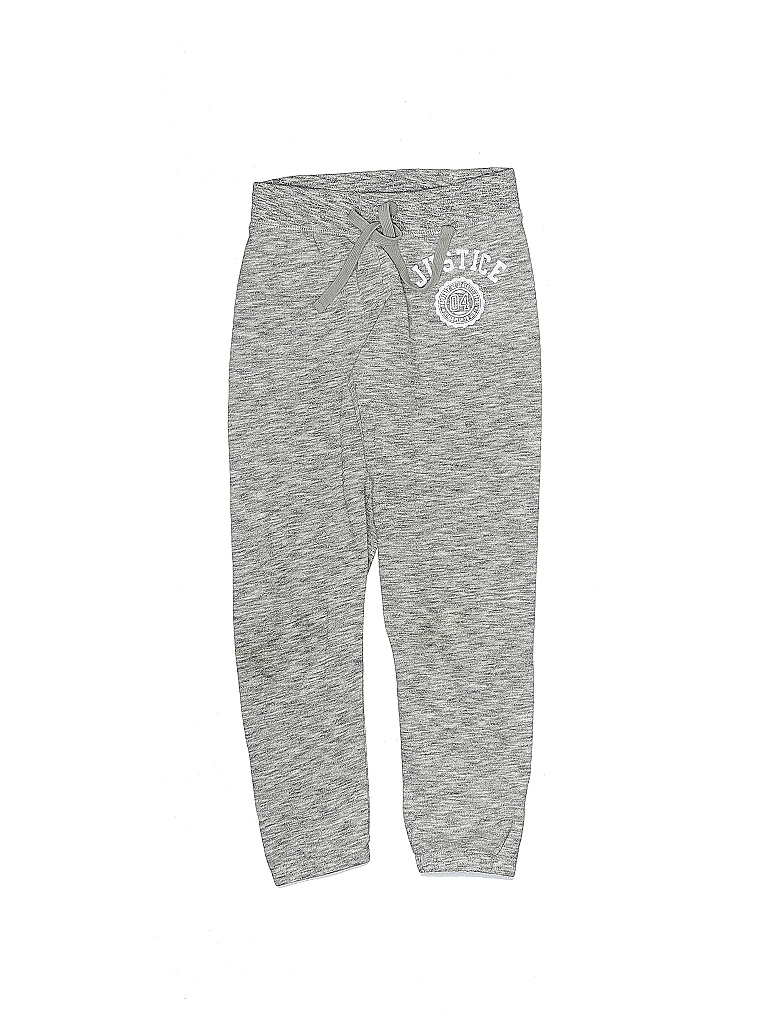 Justice Gray Sweatpants Size 8 - 87% off | thredUP