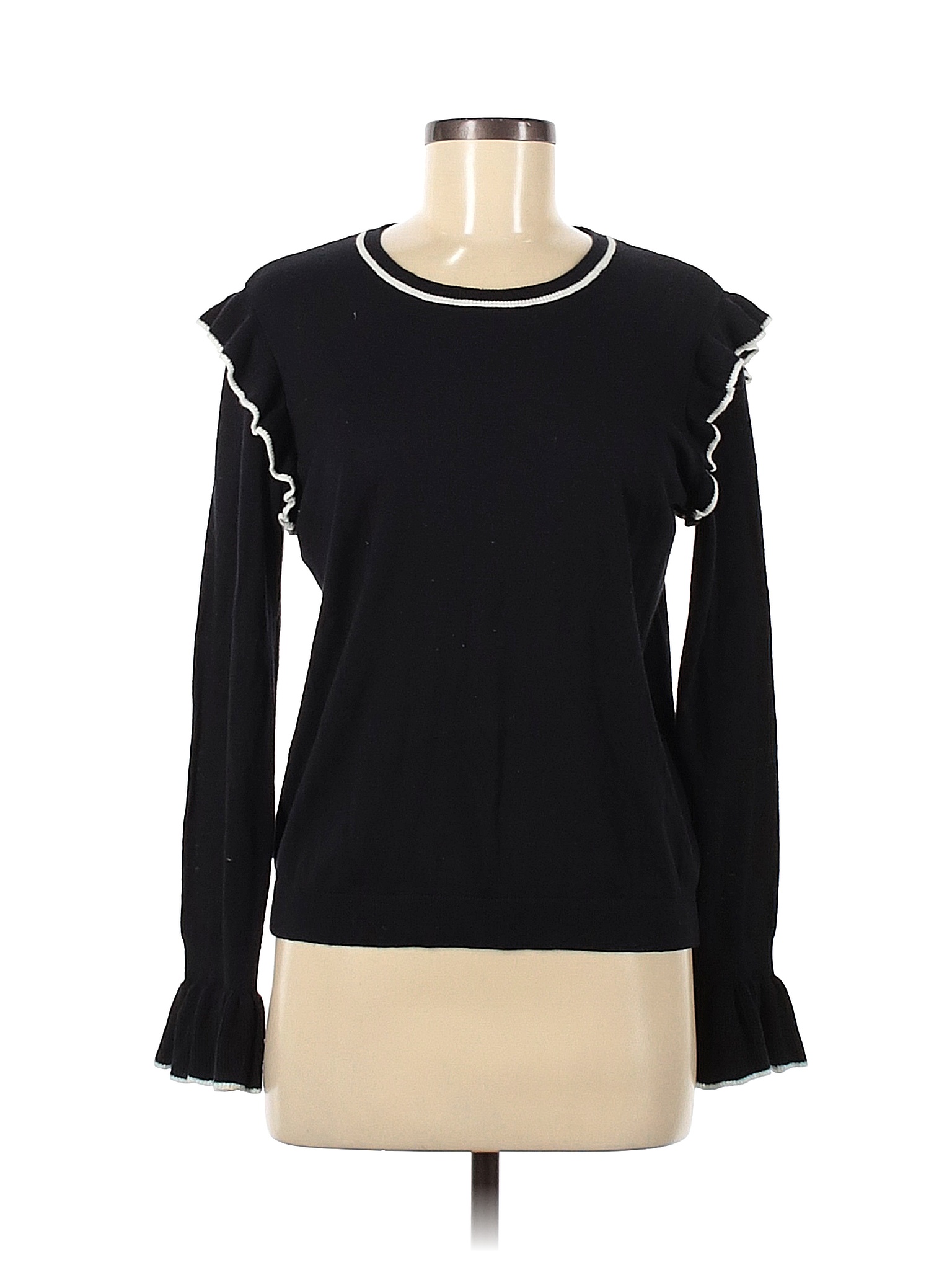 CeCe Black Pullover Sweater Size M - 78% off | thredUP