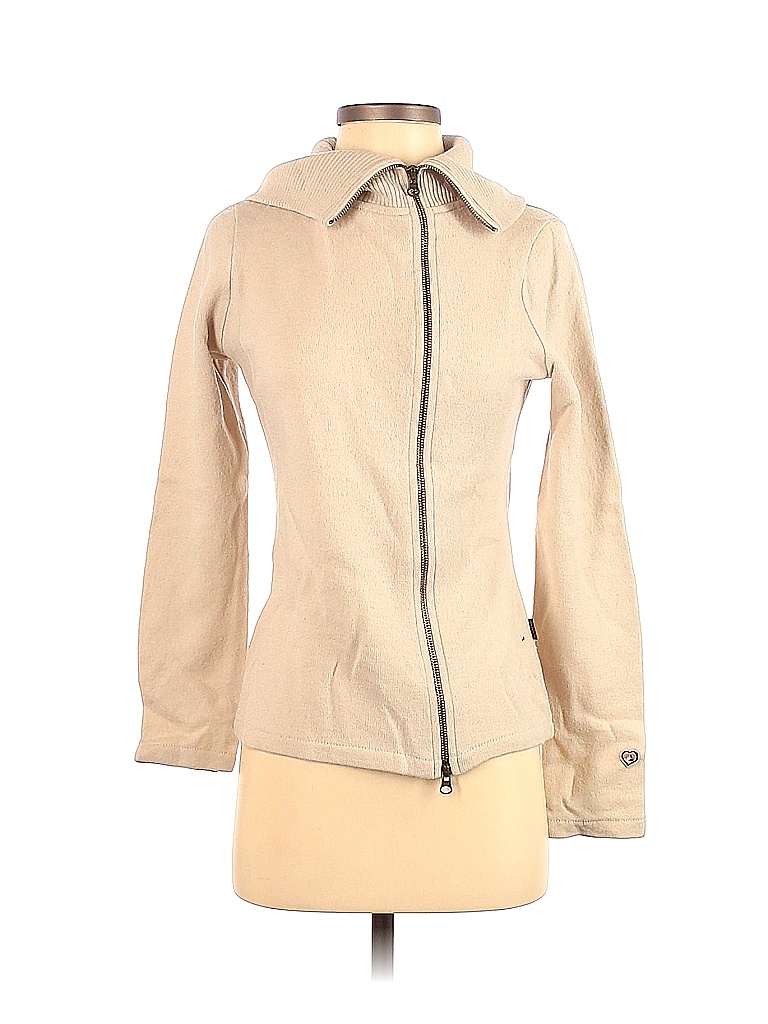 Kuhl 100% Merino Wool Solid Tan Wool Coat Size XS - 73% off | thredUP