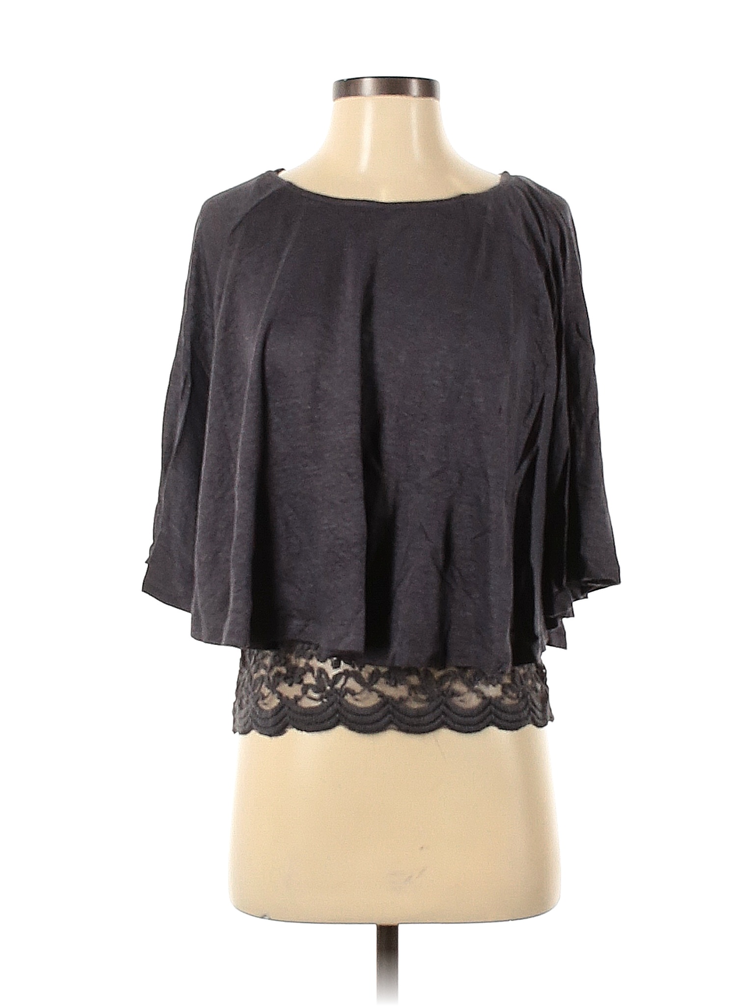 Akemi + Kin 100% Linen Solid Gray Sleeveless Top Size XS - 83% off ...