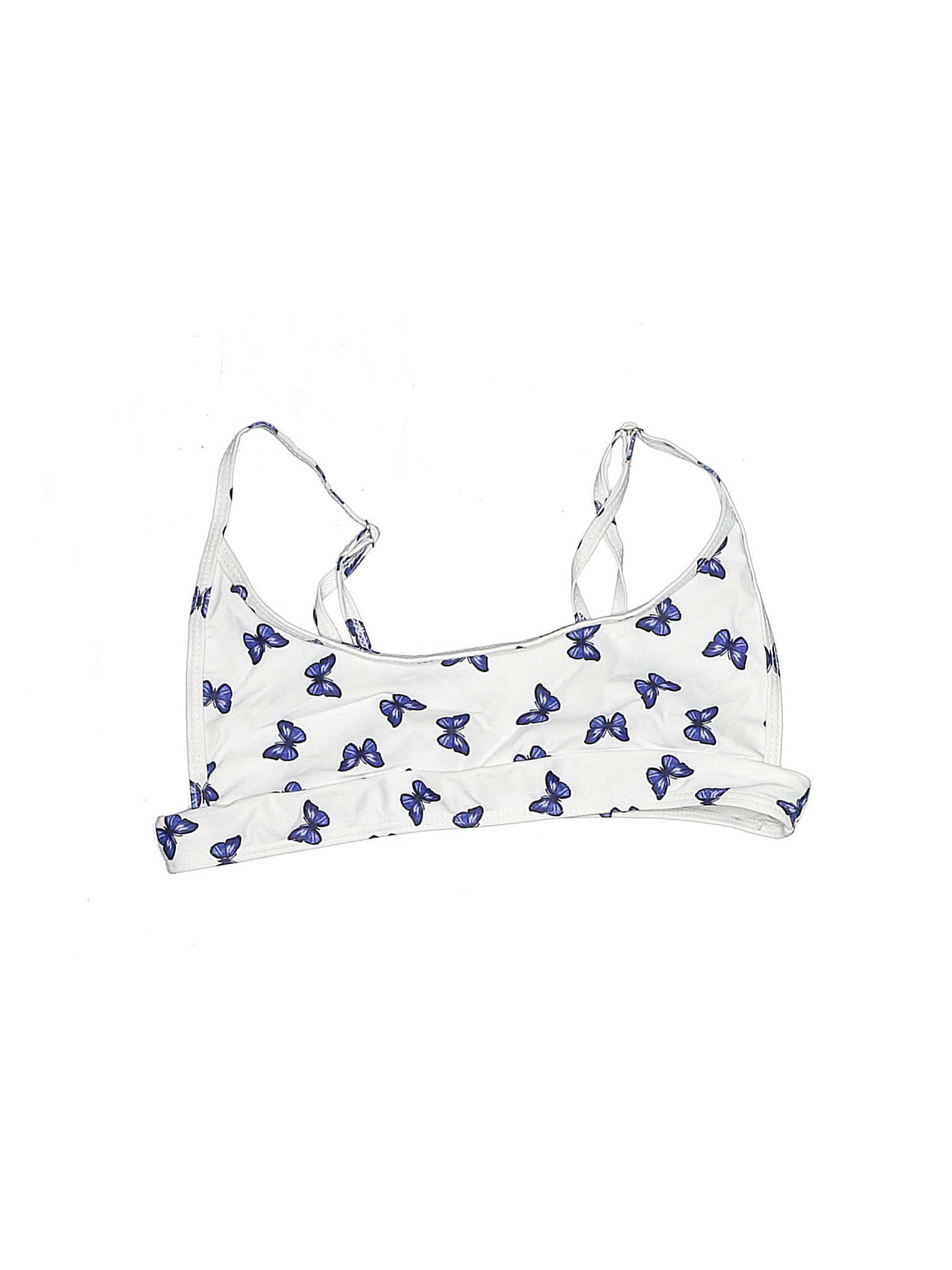 Shein White Swimsuit Top Size S 53 Off Thredup