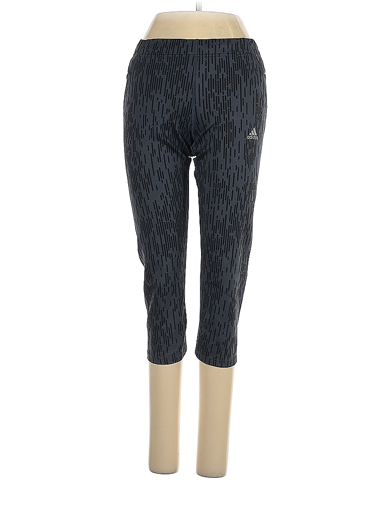 Adidas Animal Print Leopard Print Multi Color Blue Active Pants Size S ...