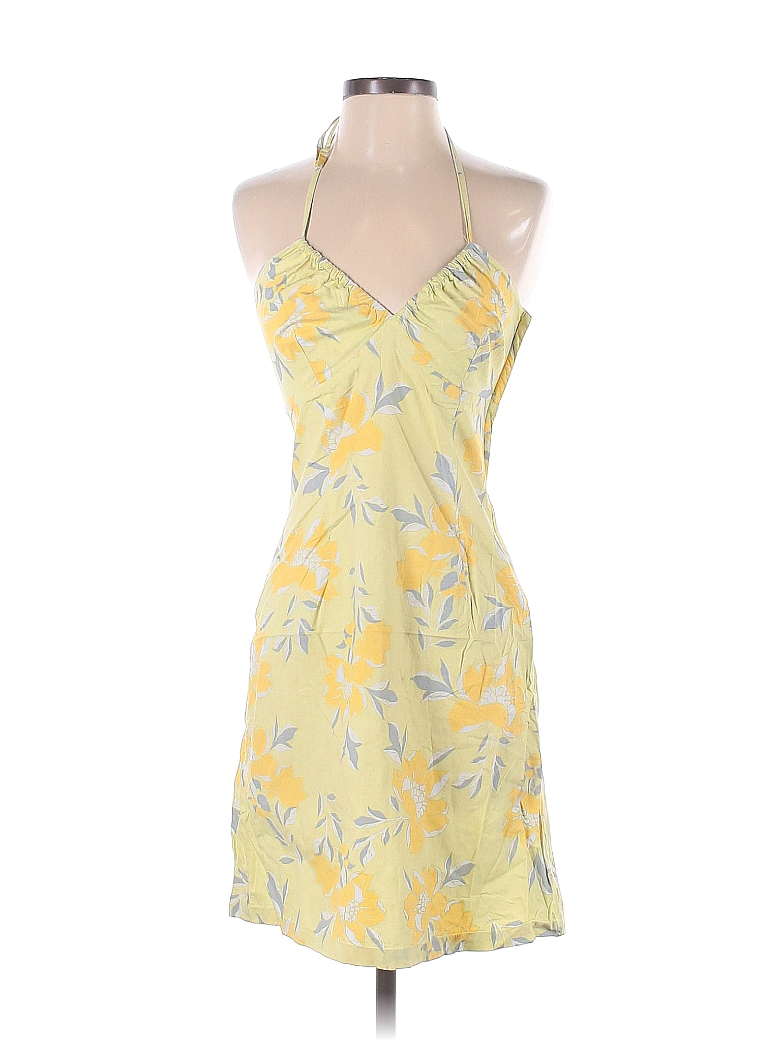 CLOCKHOUSE 100% Cotton Yellow Casual Dress Size 38 (EU) - 66% off | thredUP