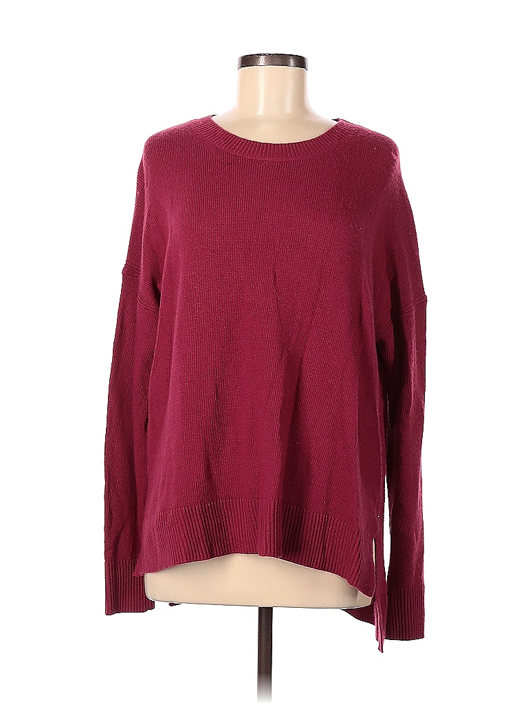 Chelsea28 Solid Maroon Burgundy Pullover Sweater Size M - 72% off | thredUP