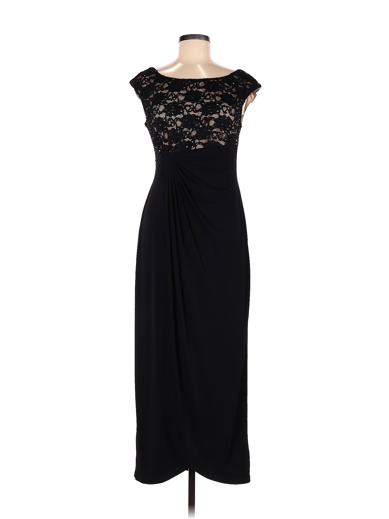 Connected Apparel Solid Black Cocktail Dress Size 8 67 Off Thredup