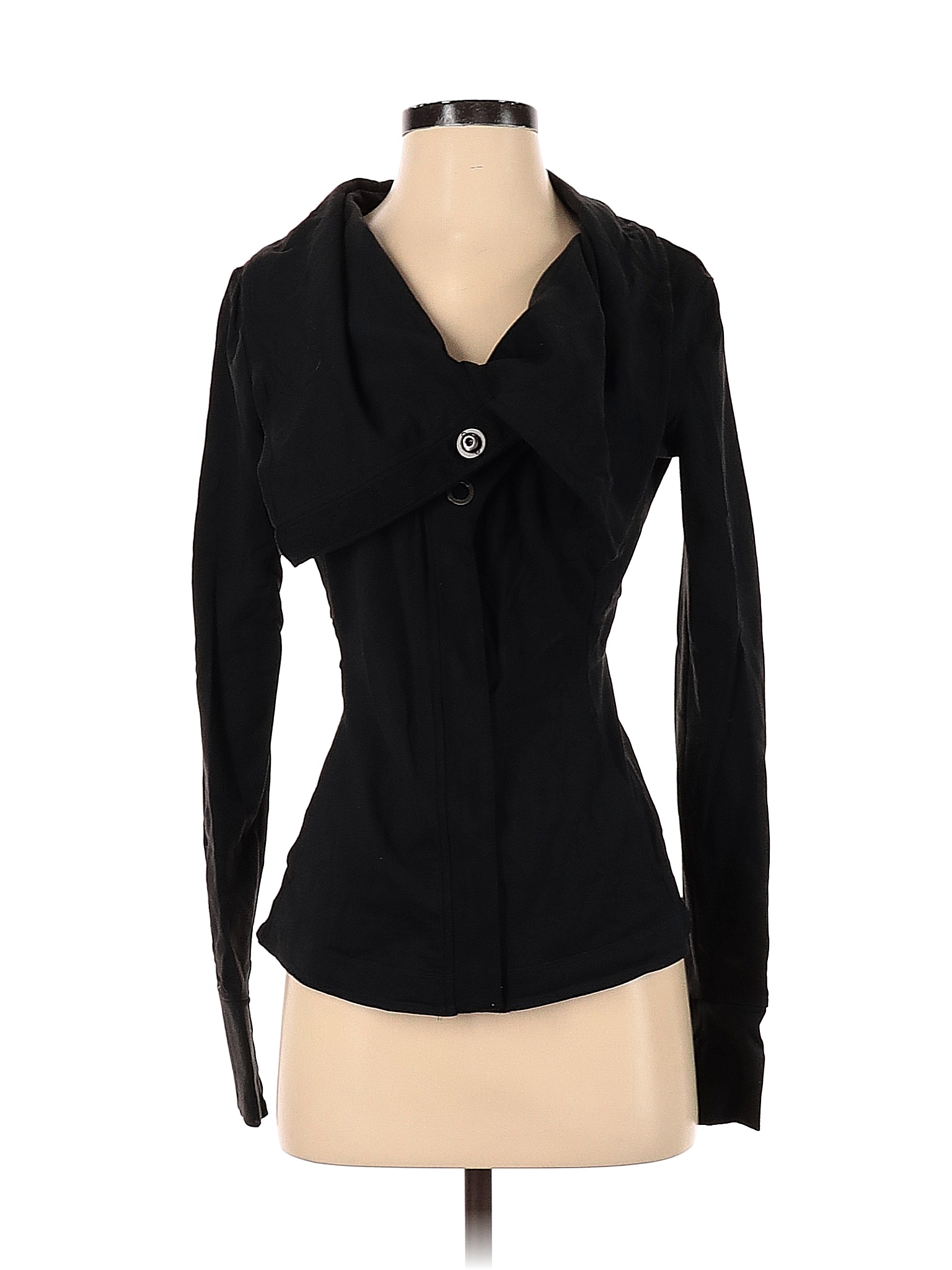 lucy Solid Black Track Jacket Size XS - 76% off | thredUP