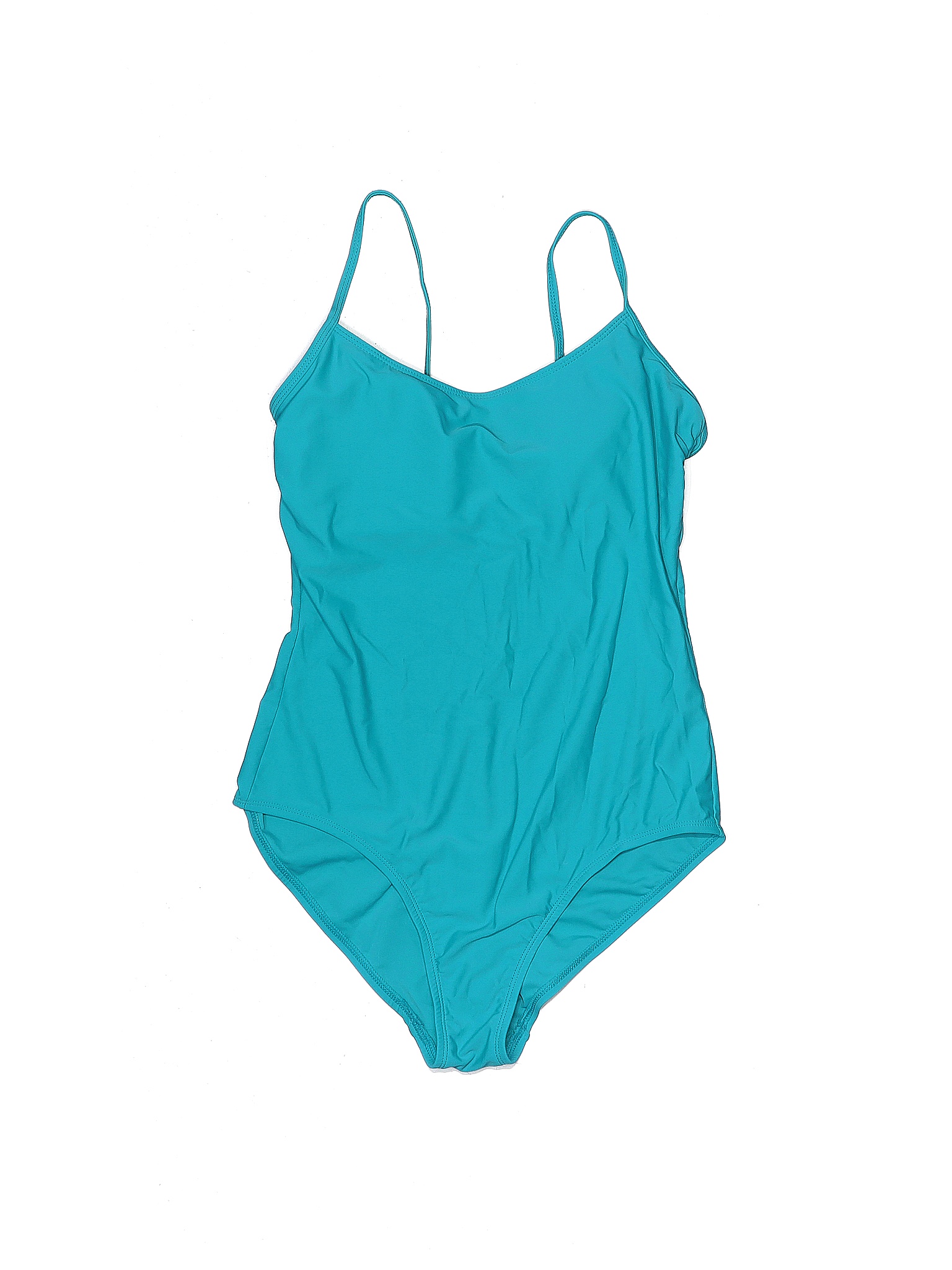 Catalina Solid Blue One Piece Swimsuit Size L 44 Off Thredup