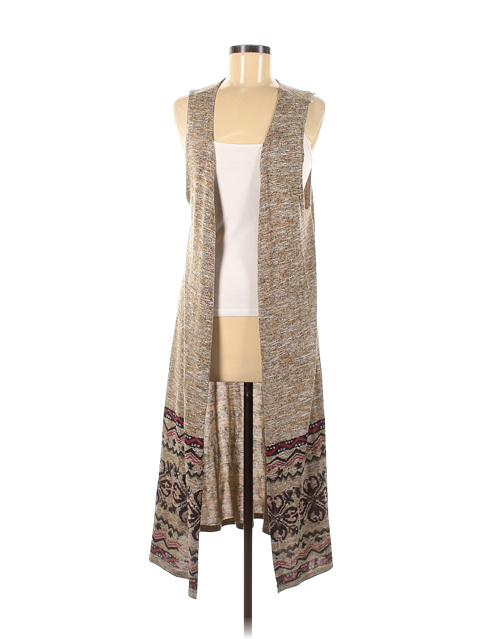 Hem & Thread Tan Cardigan Size M - 79% off | thredUP