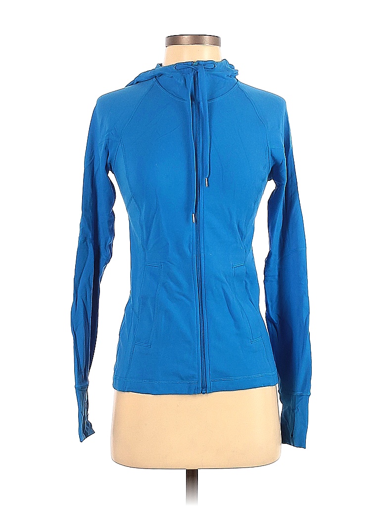 lucy Solid Blue Track Jacket Size XS - 92% off | thredUP