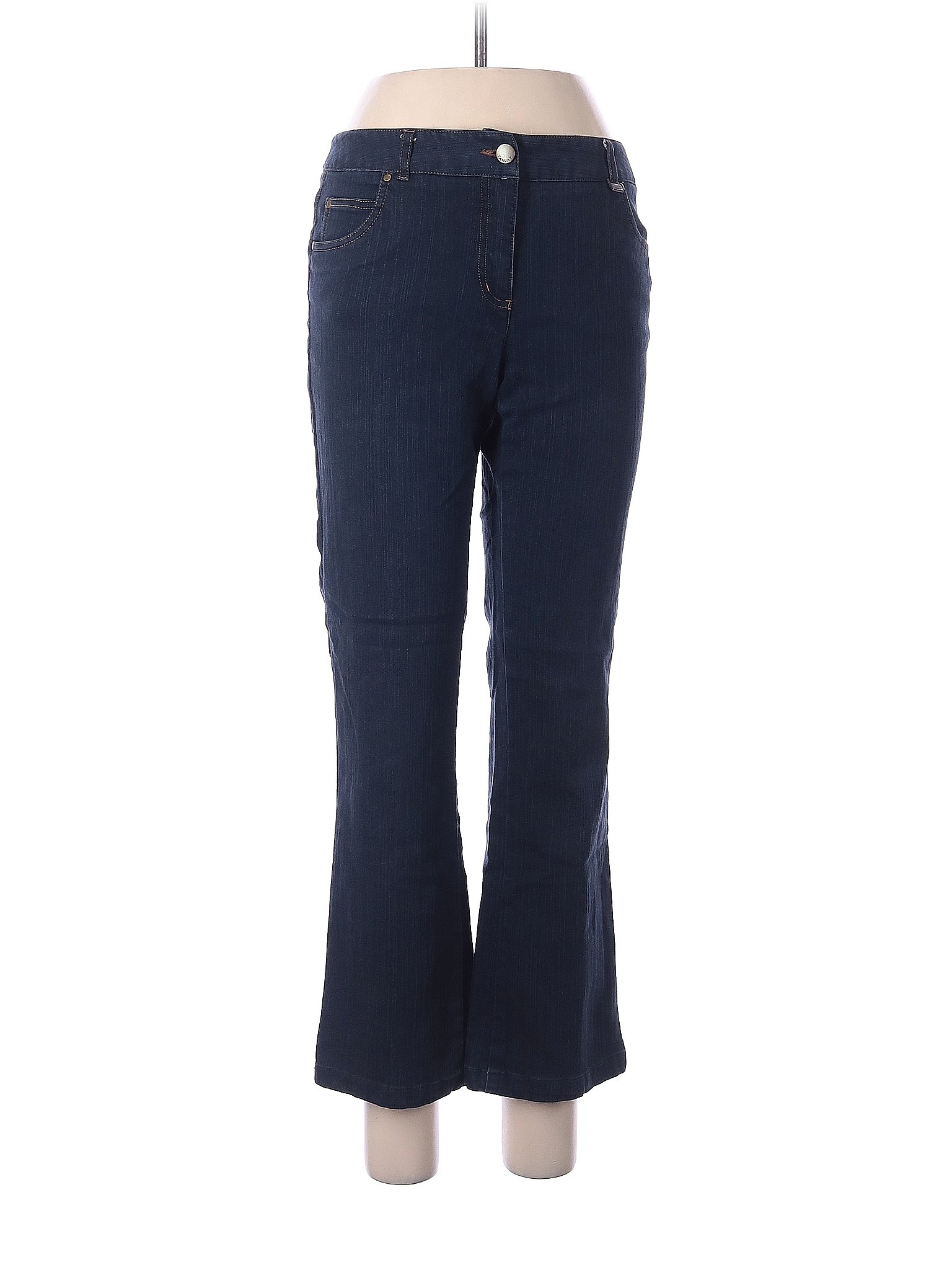 TanJay Solid Blue Jeans Size 6 - 83% off | thredUP