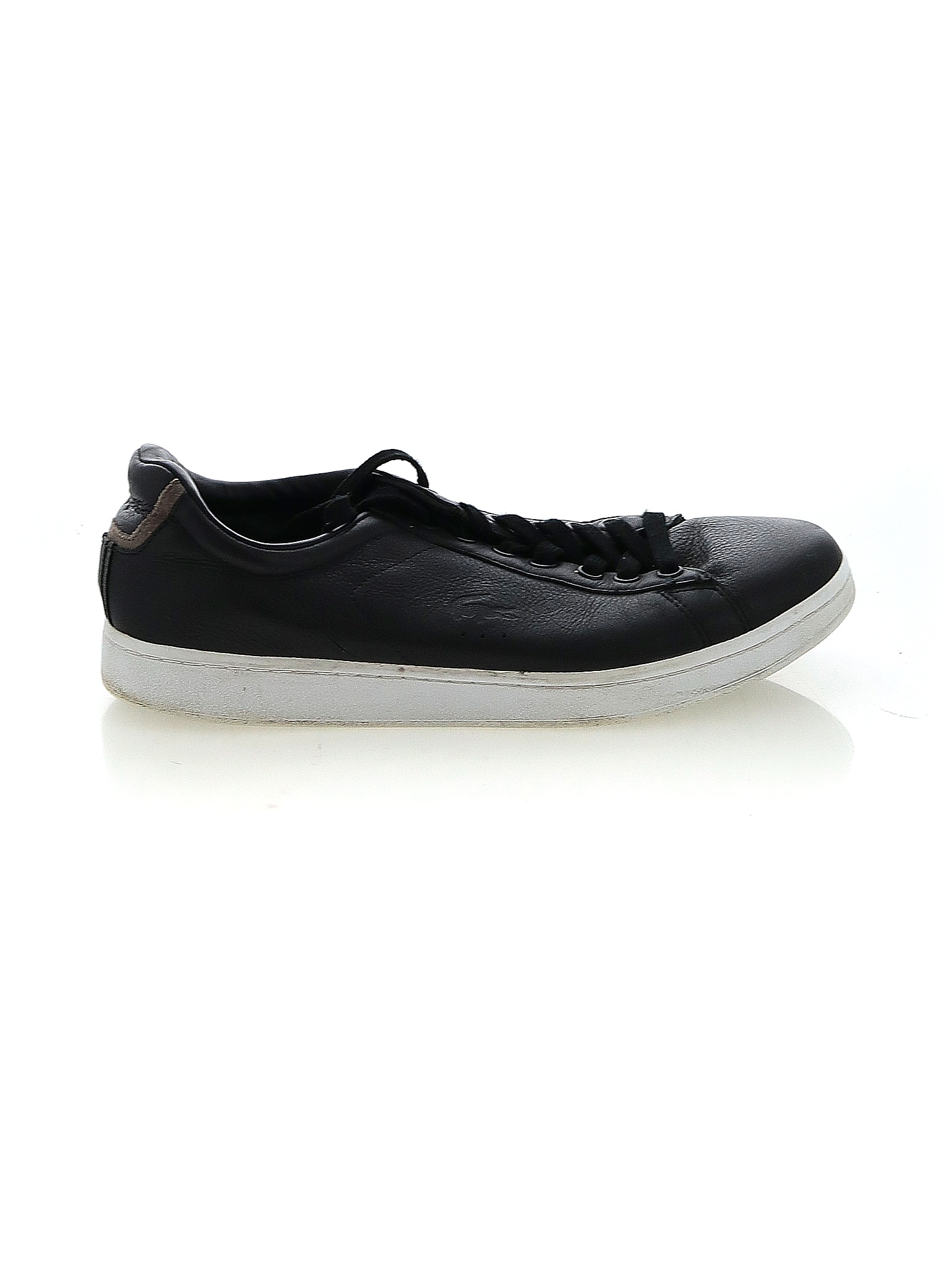Lacoste Solid Color Block Black Sneakers Size 9 - 86% off | thredUP