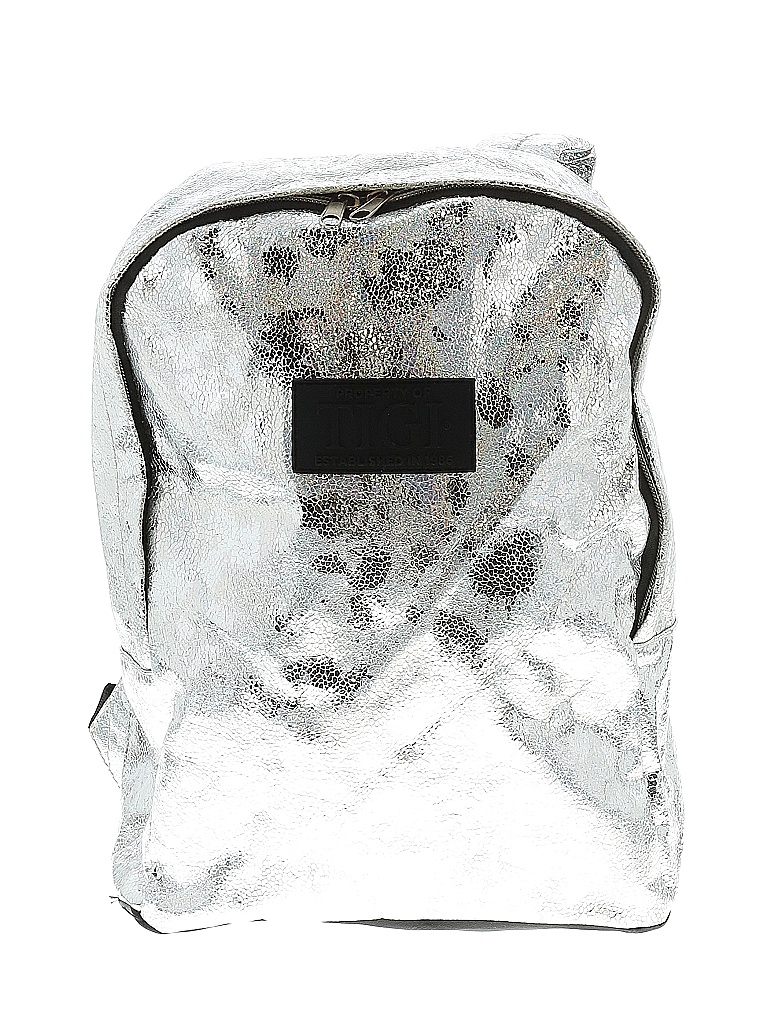 Assorted Brands Metallic Silver Backpack One Size - 77% off | thredUP