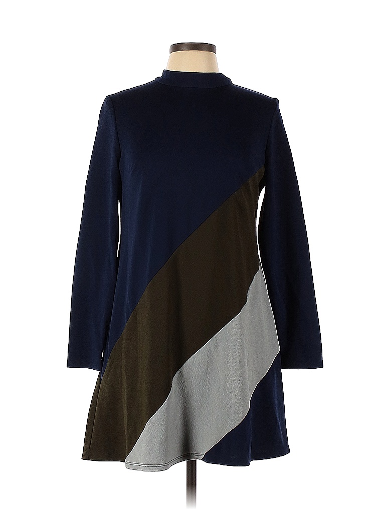 Slate & Willow Color Block Solid Stripes Black Blue Colorblock Gabby ...