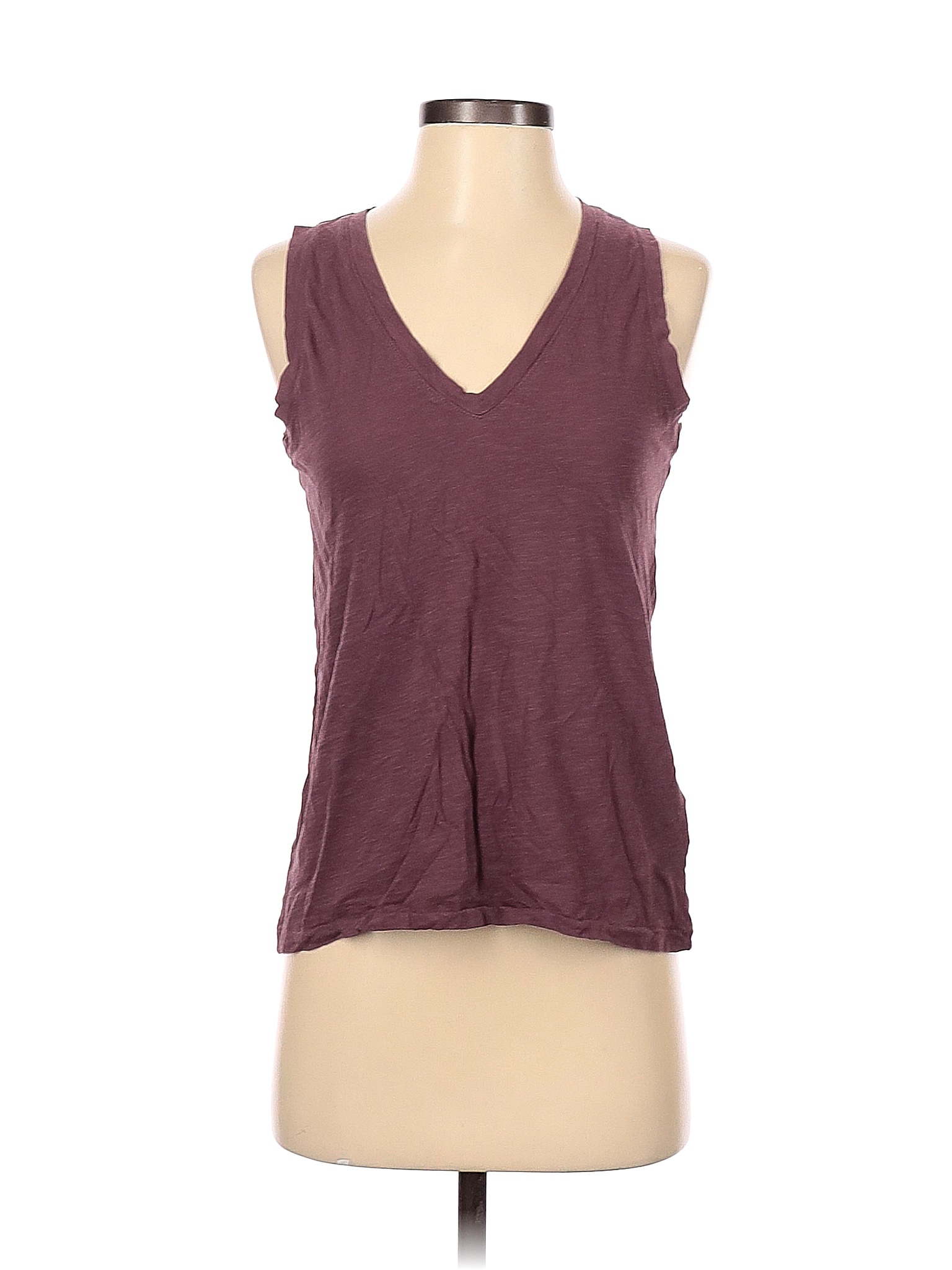 J.Crew 100% Cotton Colored Purple Tank Top Size XS - 70% off | ThredUp