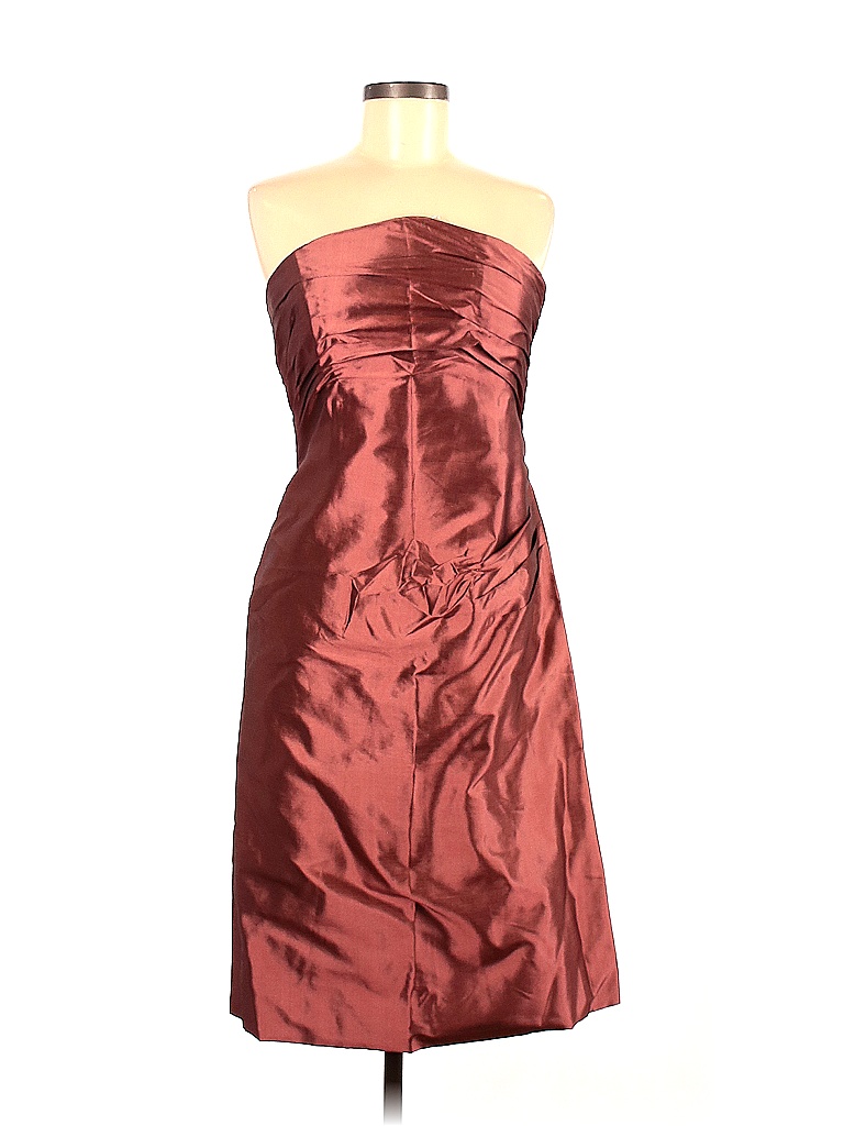 Marisa Baratelli Solid Pink Burgundy Cocktail Dress Size 8 - 70% off ...