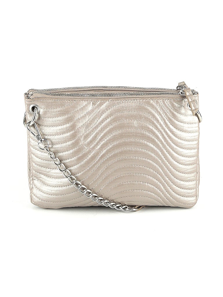 Max Studio Solid Metallic Tan Crossbody Bag One Size - 78% off | thredUP