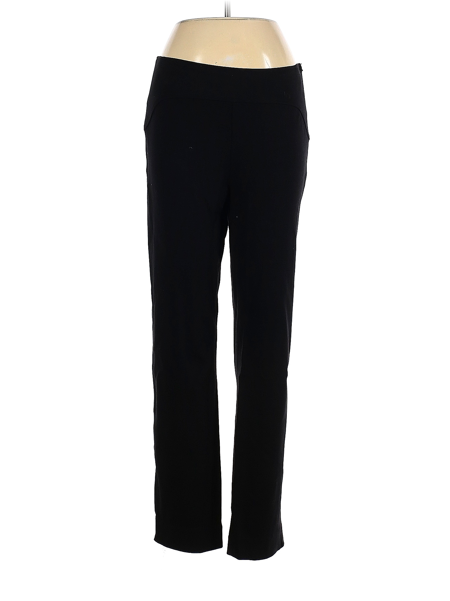 Magaschoni Solid Black Dress Pants Size 8 - 95% off | thredUP