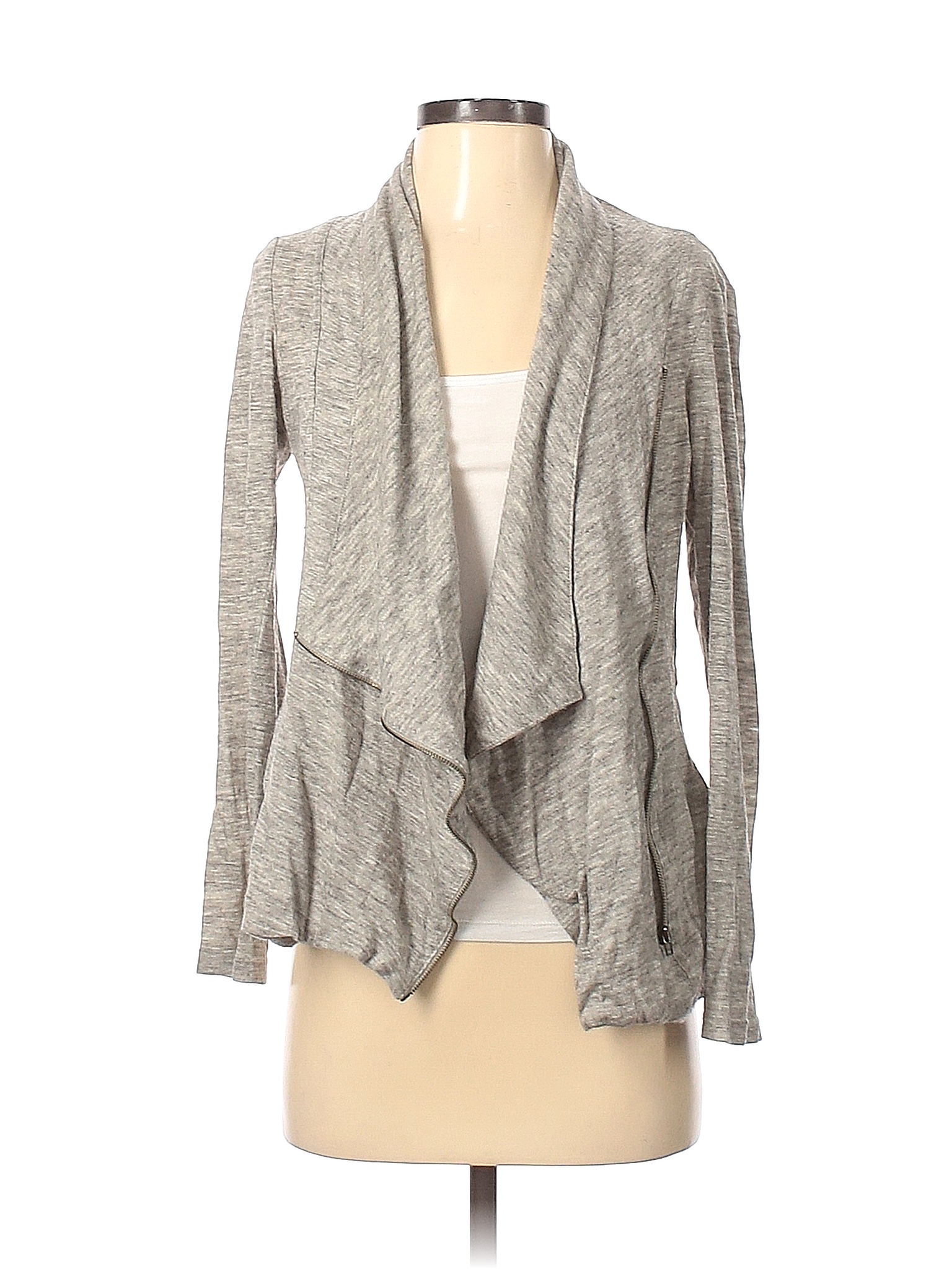 Market and Spruce Gray Cardigan Size S - 89% off | thredUP