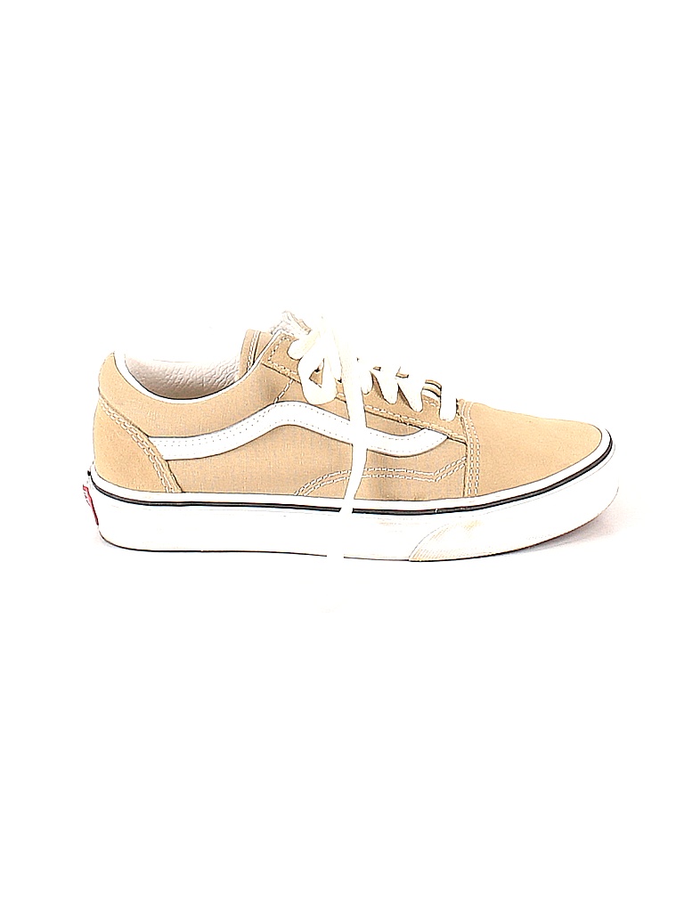 Vans Color Block Solid Tan Sneakers Size 6 - 51% off | thredUP