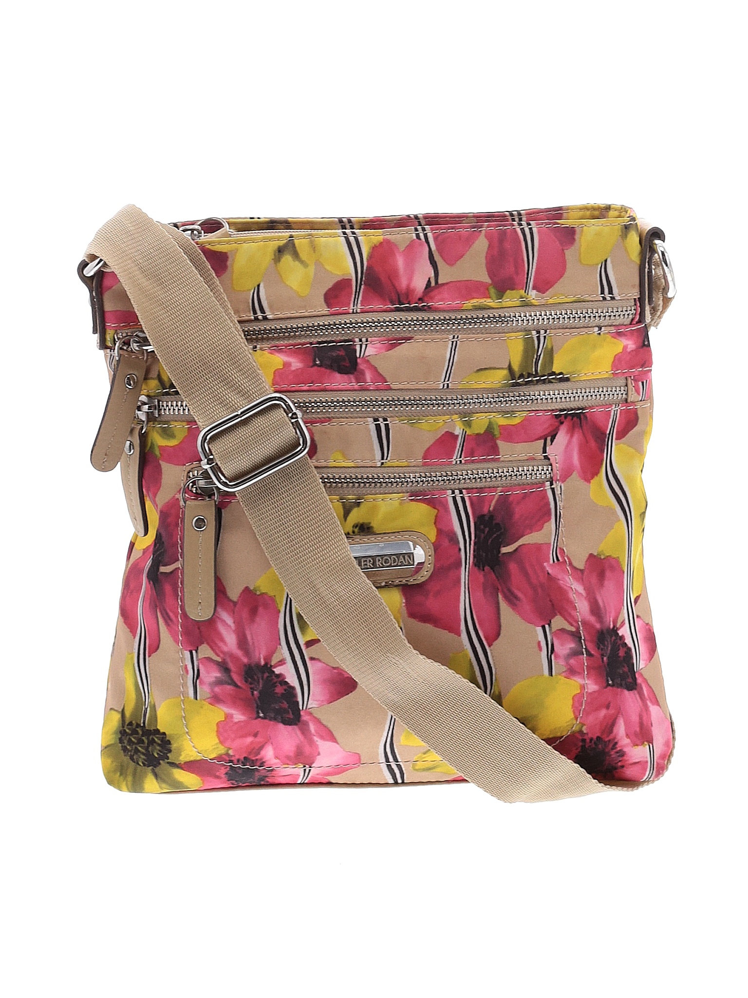 Tyler Rodan Floral Pink Crossbody Bag One Size - 67% off | thredUP