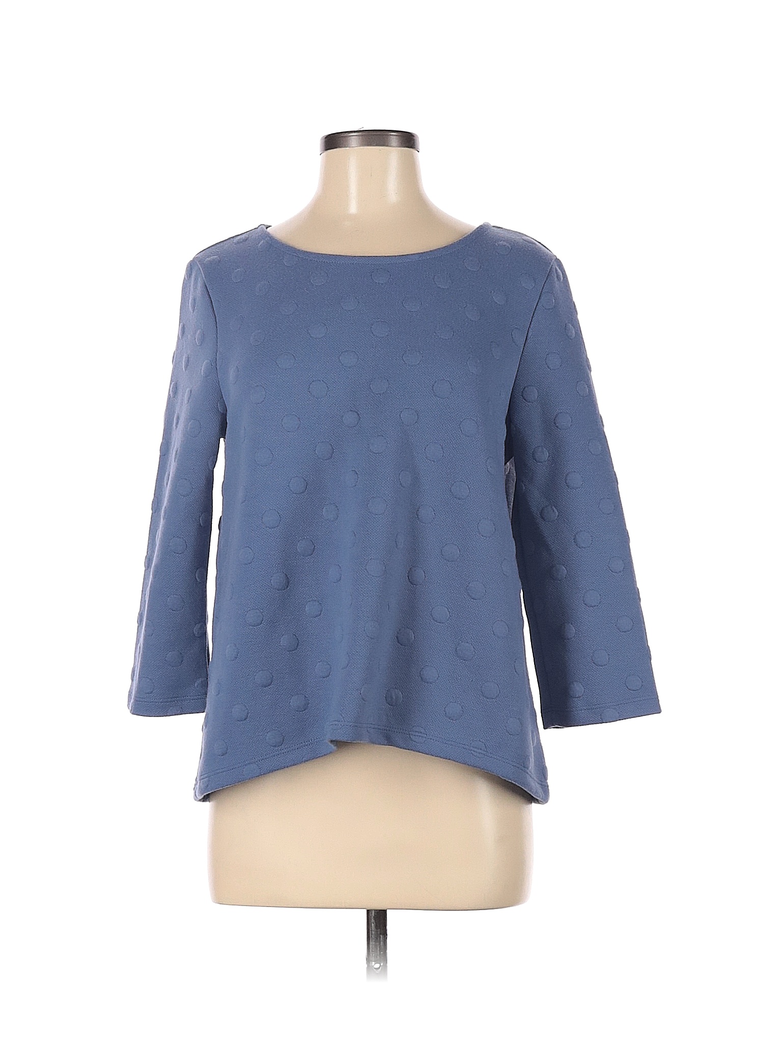 W5 Color Block Blue Long Sleeve Blouse Size M - 83% off | thredUP