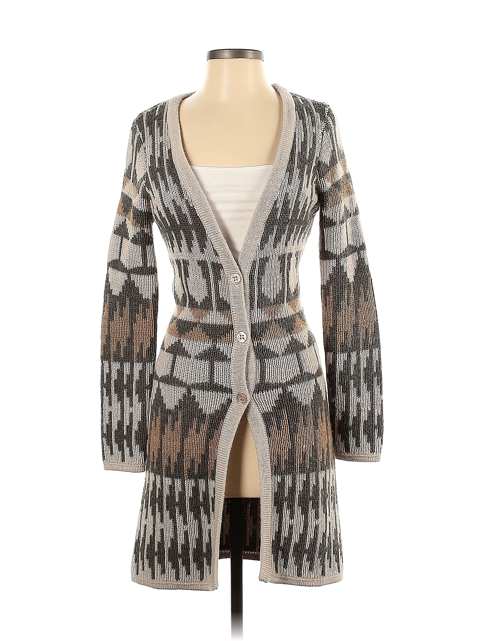 Design History Tan Cardigan Size XS - 84% off | thredUP