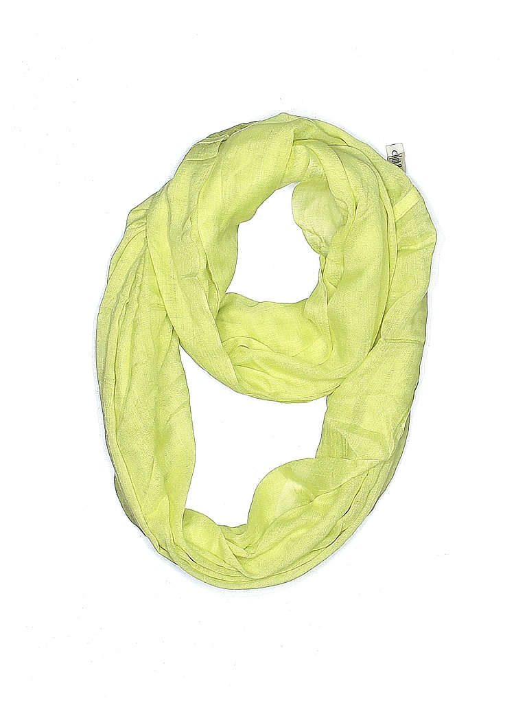 Calvin Klein 100% Acrylic Solid Yellow Green Scarf One Size - 84% off ...