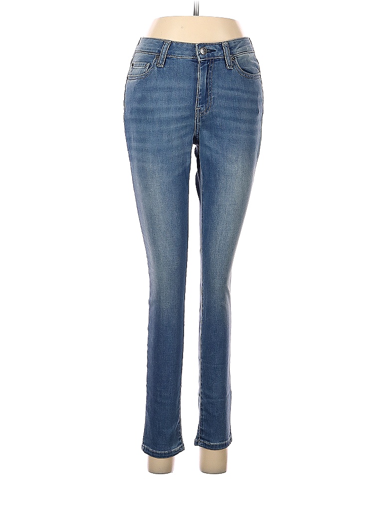 Amazon Essentials Solid Blue Jeans Size 2 - 75% off | ThredUp