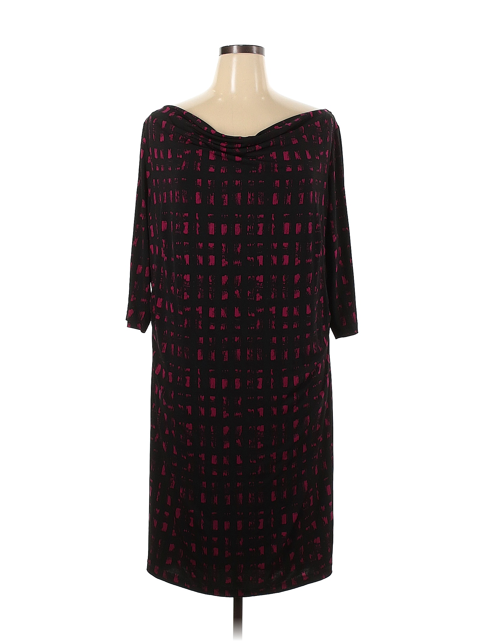 David Meister Black Casual Dress Size 14 - 94% off | thredUP