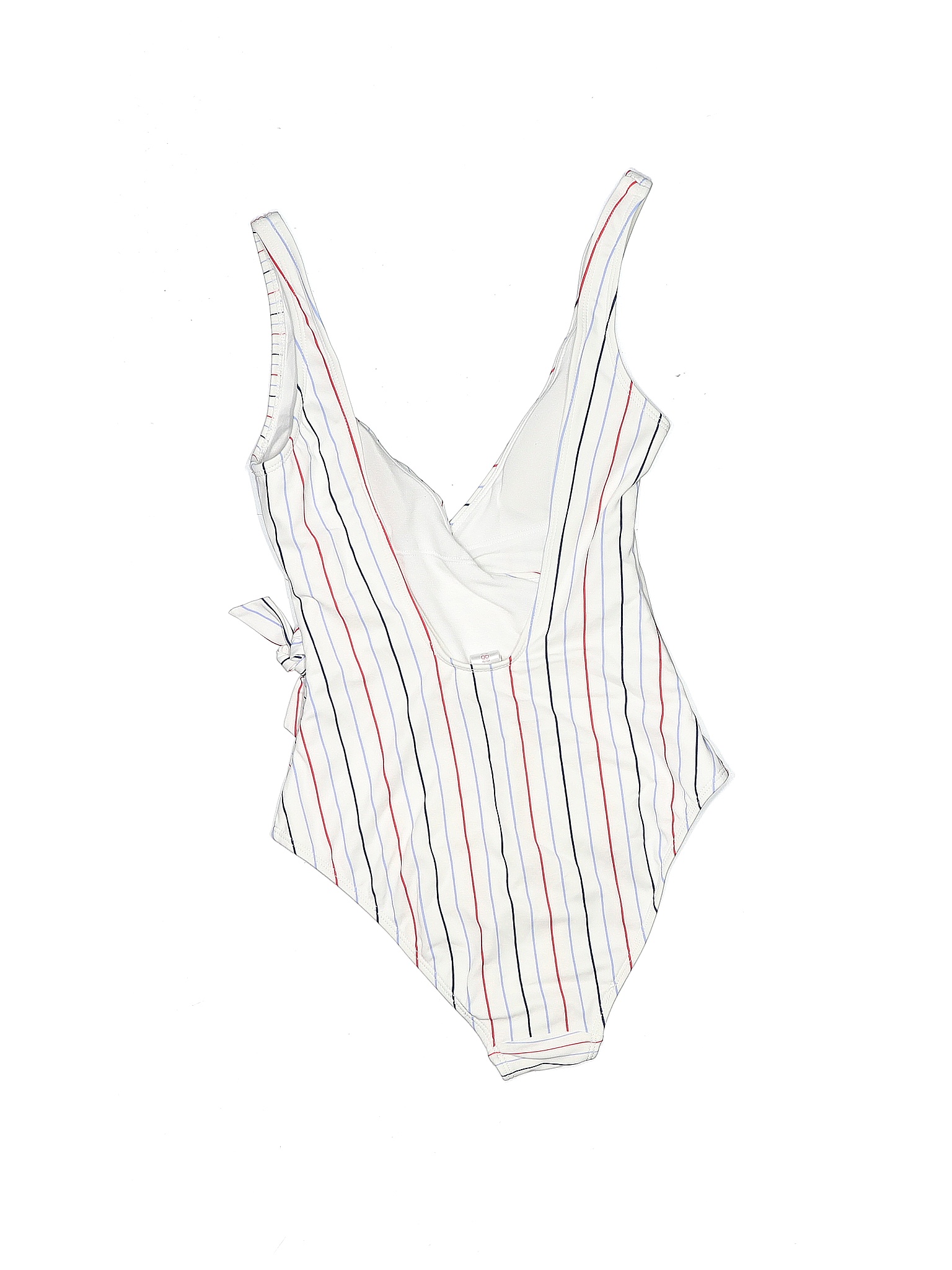 No Boundaries Stripes White One Piece Swimsuit Size S 44 Off Thredup