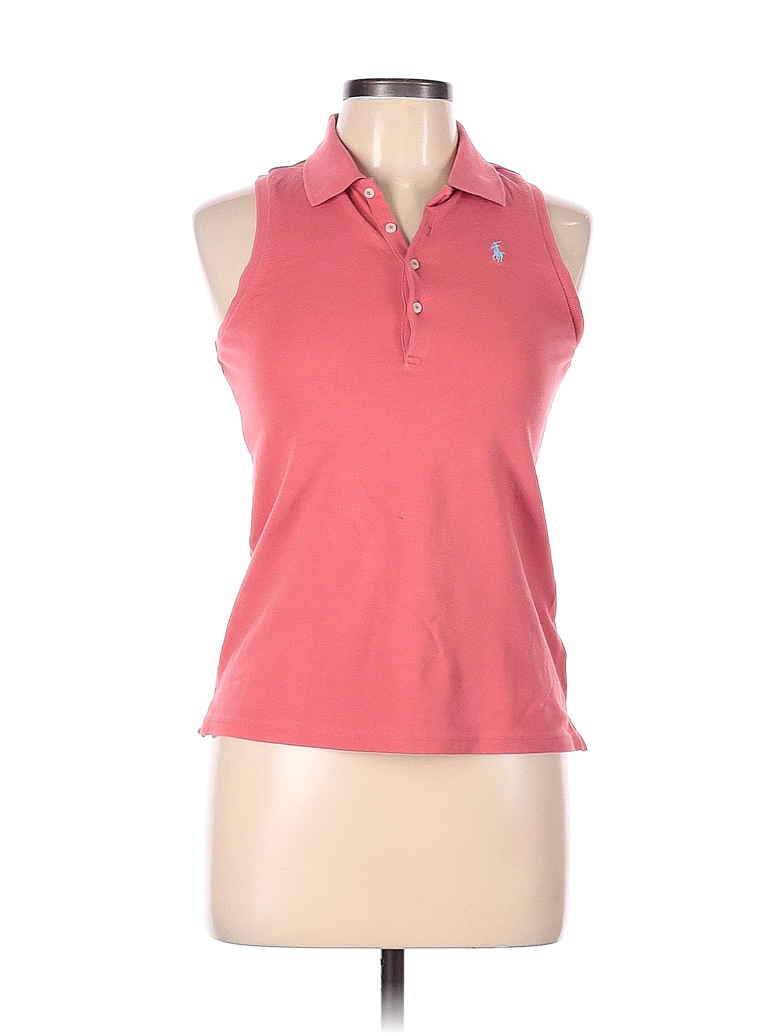 Polo by Ralph Lauren Pink Sleeveless Polo Size XL - 70% off | thredUP