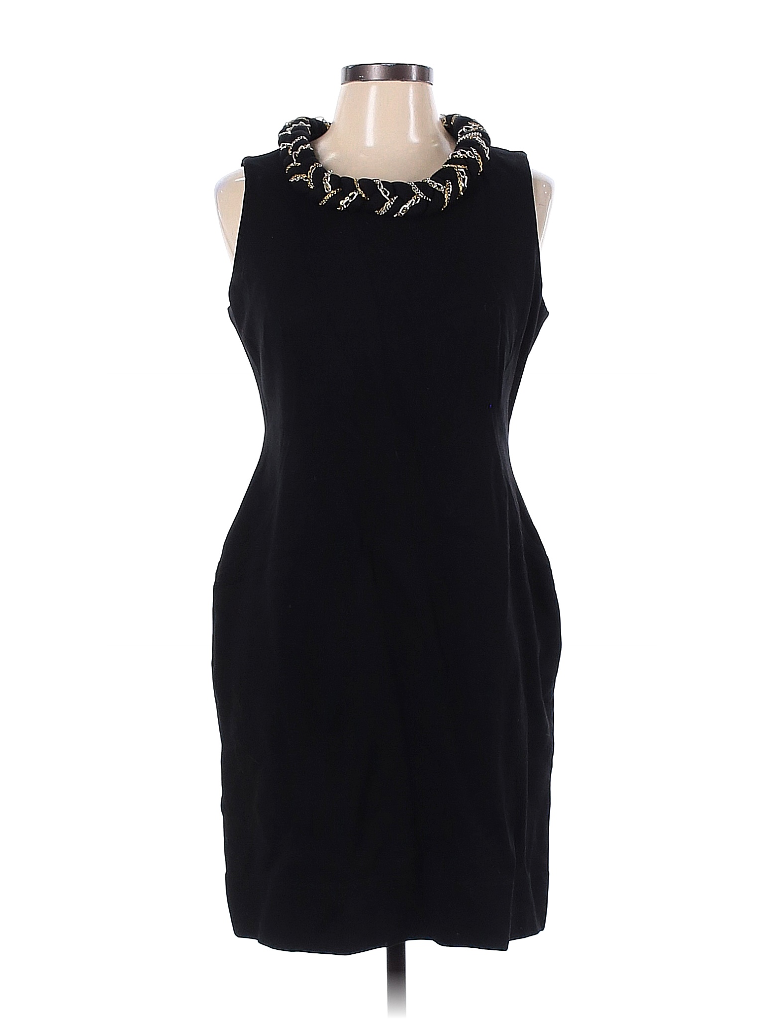 Taylor Solid Black Cocktail Dress Size 10 89 Off Thredup