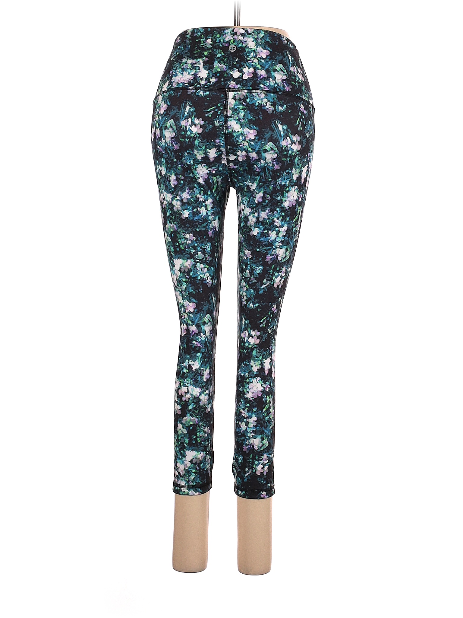 RBX Floral Multi Color Green Active Pants Size M - 84% off | thredUP