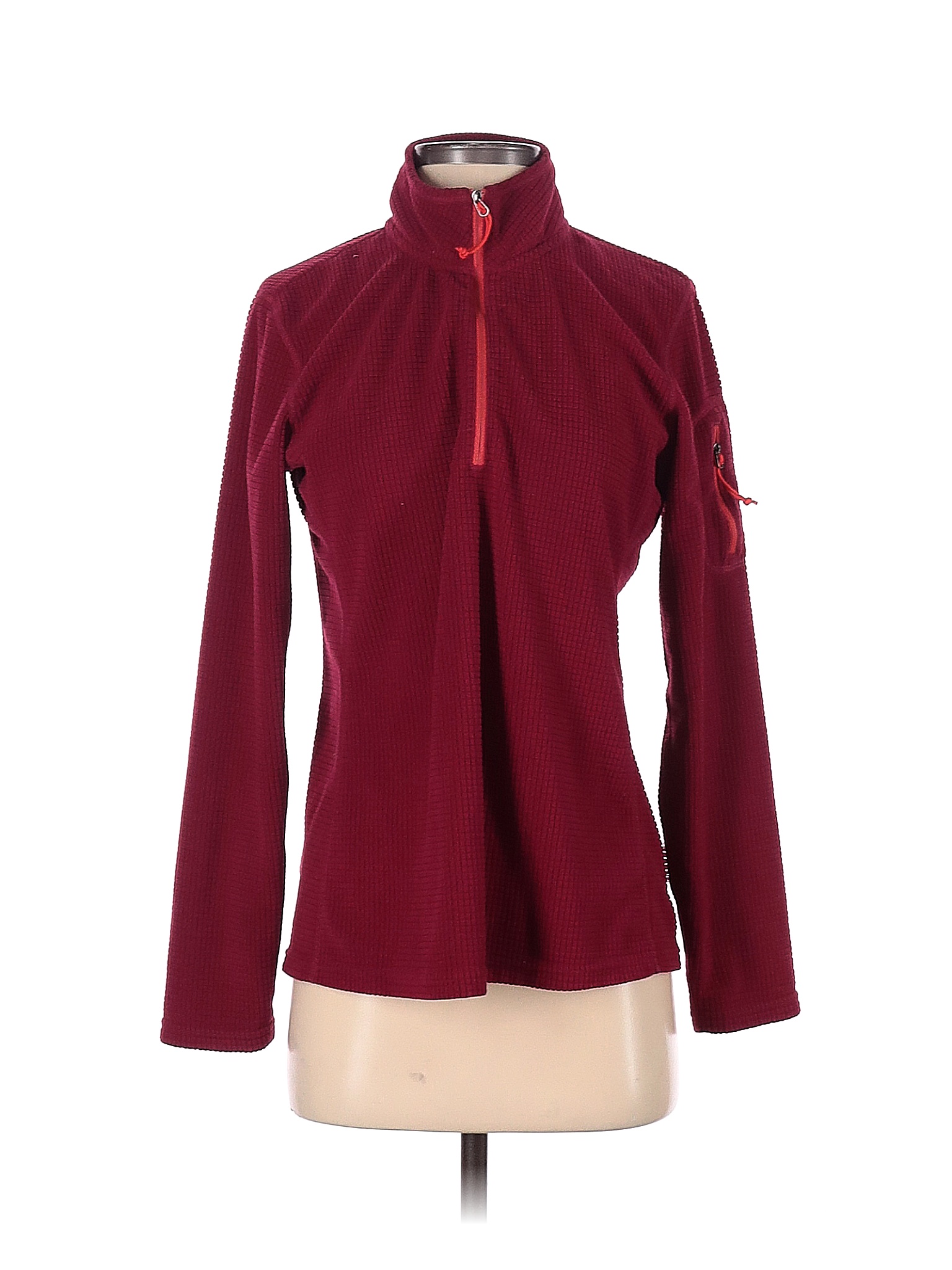 Orvis 100% Polyester Solid Maroon Red Track Jacket Size S - 82% off ...