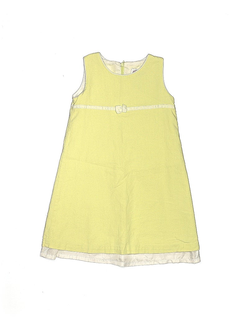 Patty - Nick Nack Patty Wack Solid Yellow Green Dress Size 5 - 69% off ...